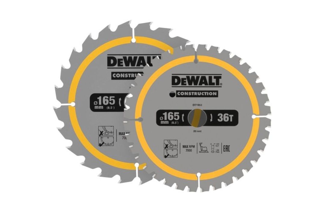 Sagblad for tre DeWalt DT90270-QZ; 165x20 mm; 2 stk - DT90270-QZ ...